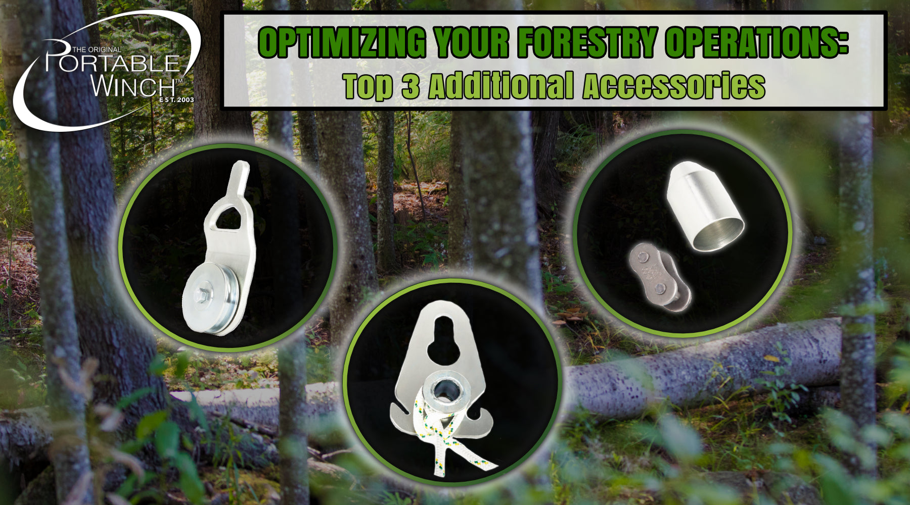 Optimizing Your Forestry Operations – Portable Winch CA