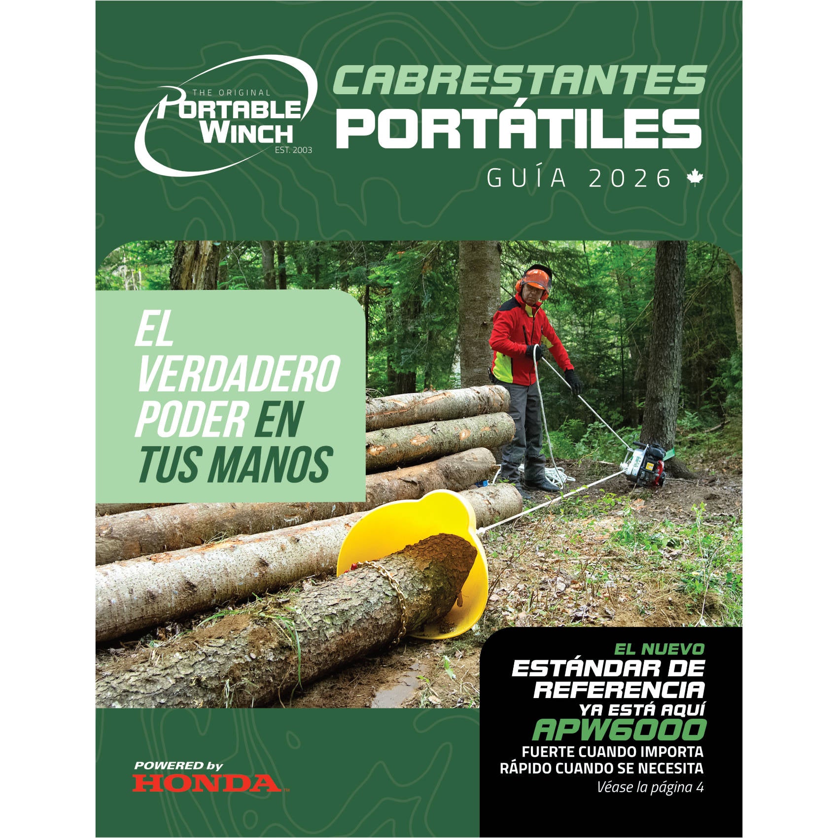 Spanish Portable Winch Mini-Catalog – Portable Winch CA