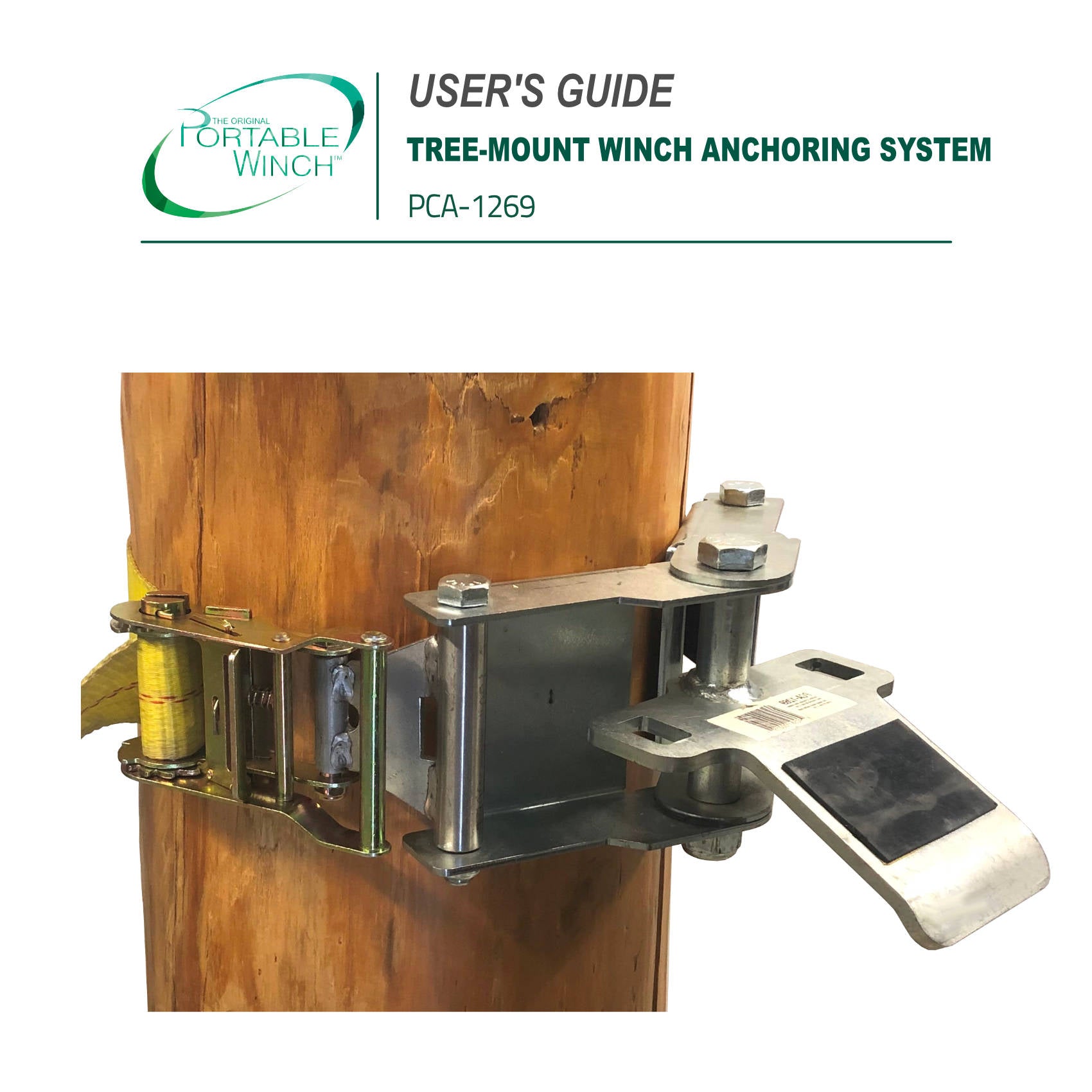 PCA-1269 - TREE MOUNT WINCH ANCHORING SYSTEM INSTRUCTIONS – Portable ...